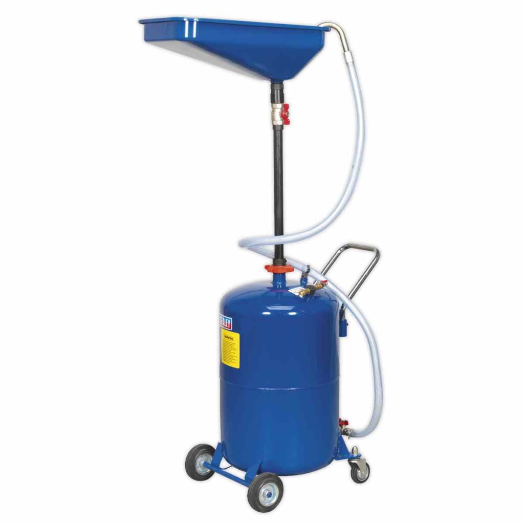 Waste Oil Drainer 65L Air Discharge – Wolds Engineering Services