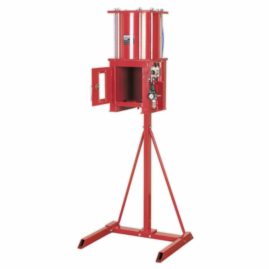 Pneumatic Oil Filter Crusher – Wolds Engineering Services